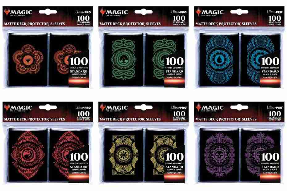 Best Card Sleeves for Magic the Gathering MTG TCG - Mono Color Magic