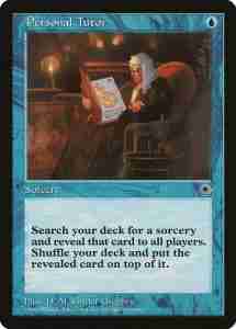 Best Blue Tutors in MTG Magic the Gathering Cards - Mono Color Magic