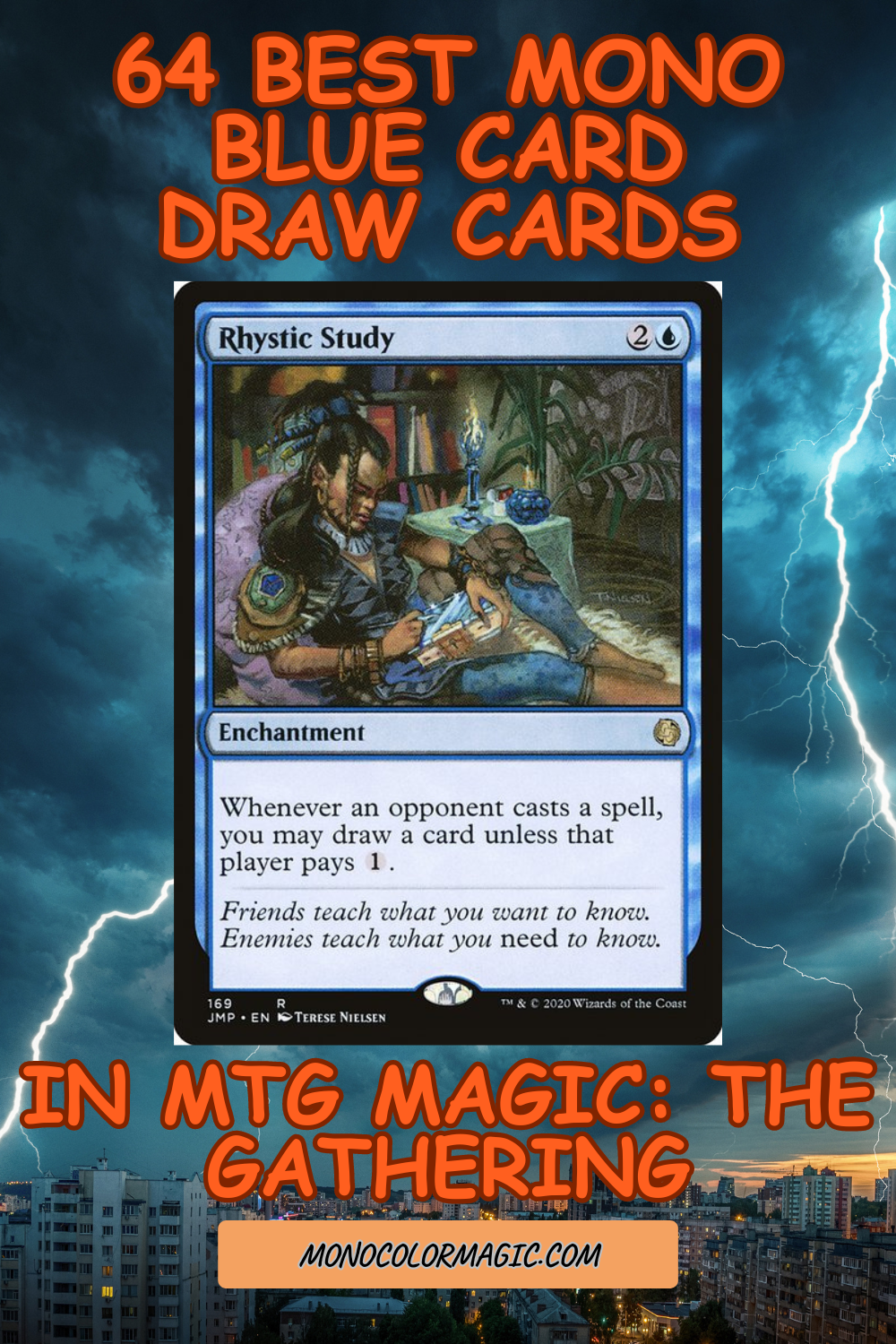 64 Best MTG Blue Card Draw Cards in Magic: the Gathering - Mono Color Magic
